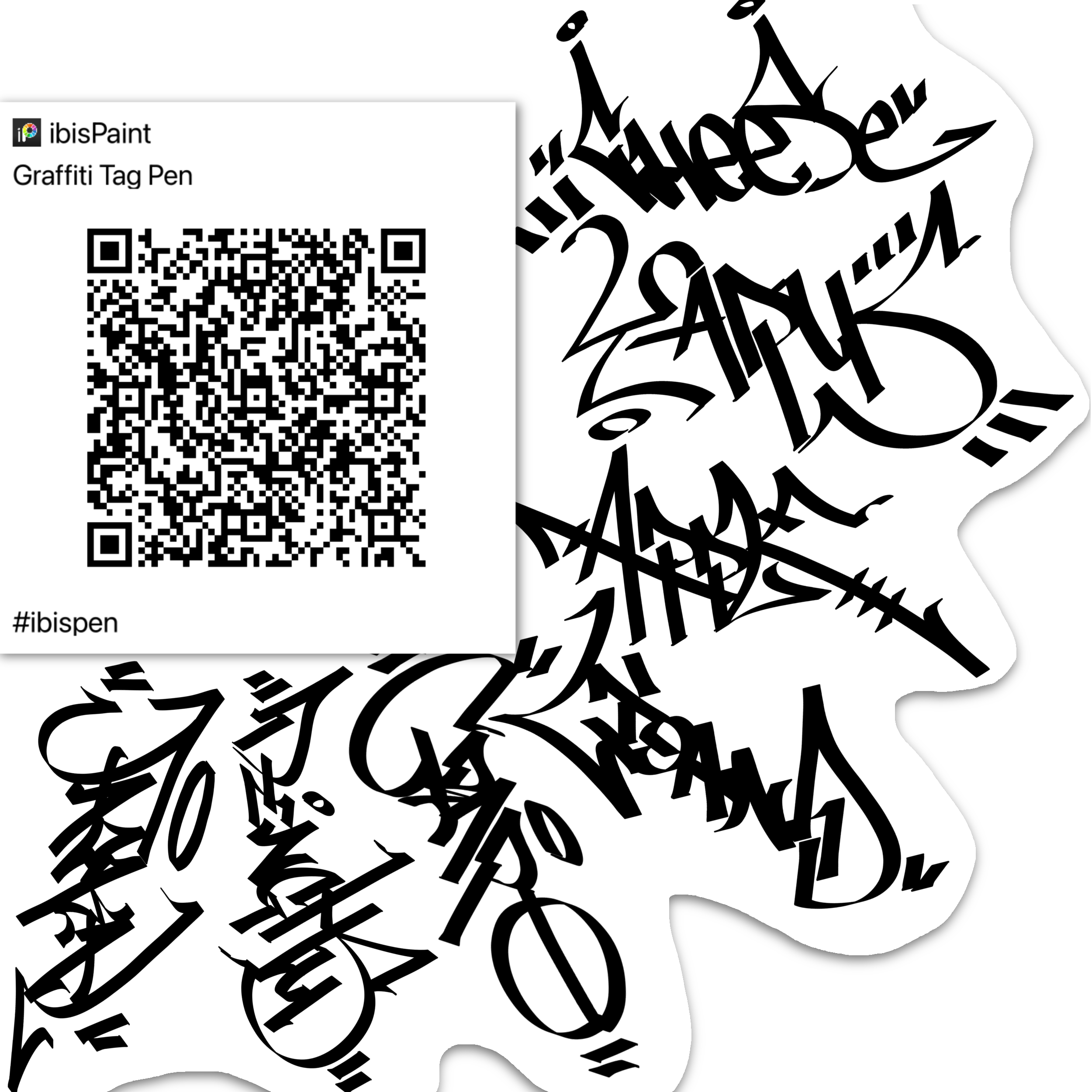 Graffiti Tagging Pen - ibisPaint