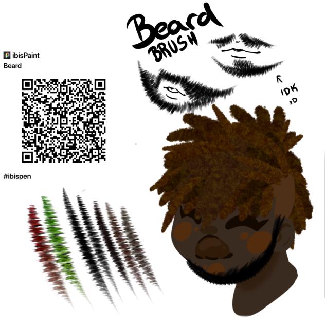 Beard Brush - ibisPaint
