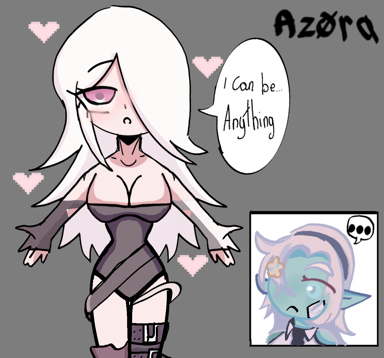 she can be anything... - ibisPaint