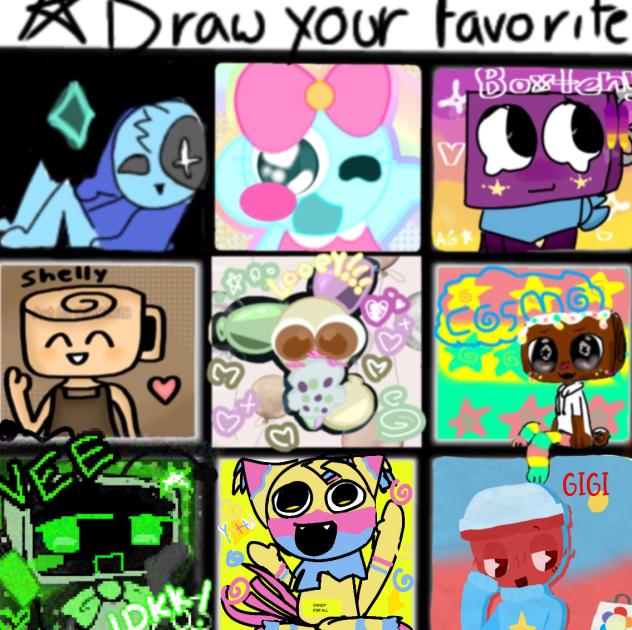 Dandy’s world collab - ibisPaint