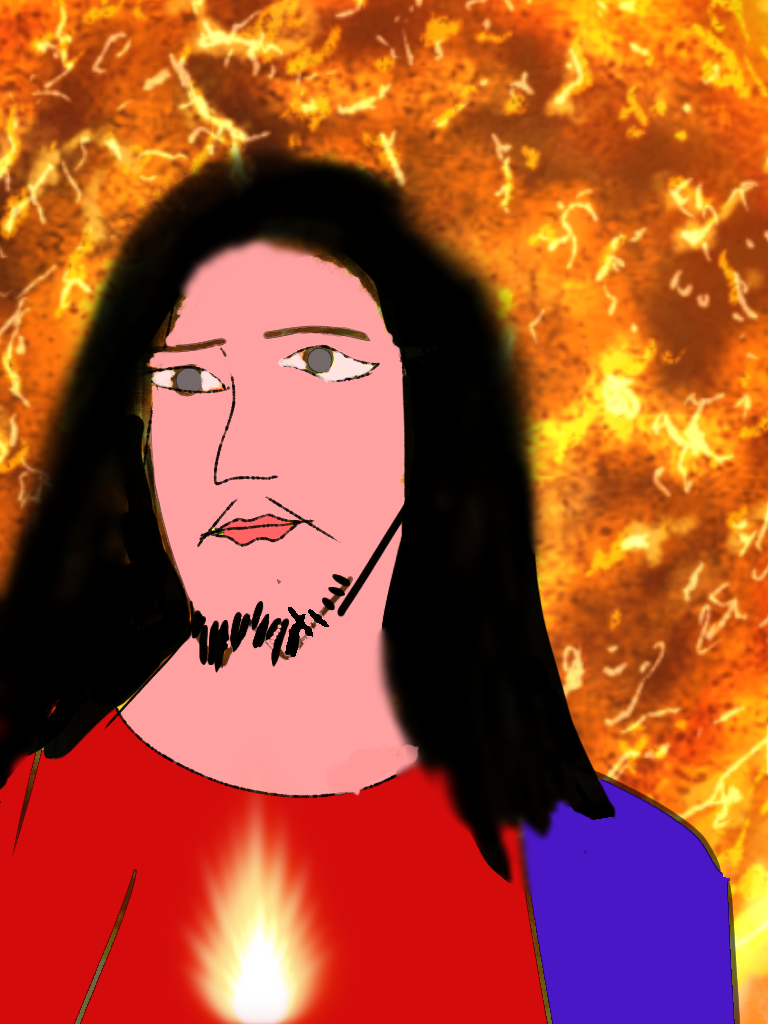 Jesus cartoon - ibisPaint