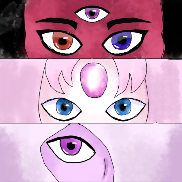 female crystal gems - ibisPaint