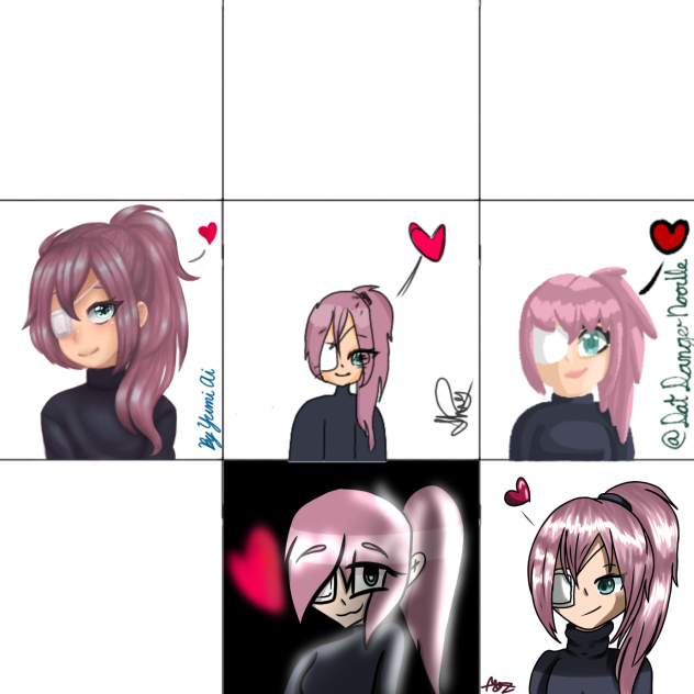 9 Styles Collab ♡ - ibisPaint