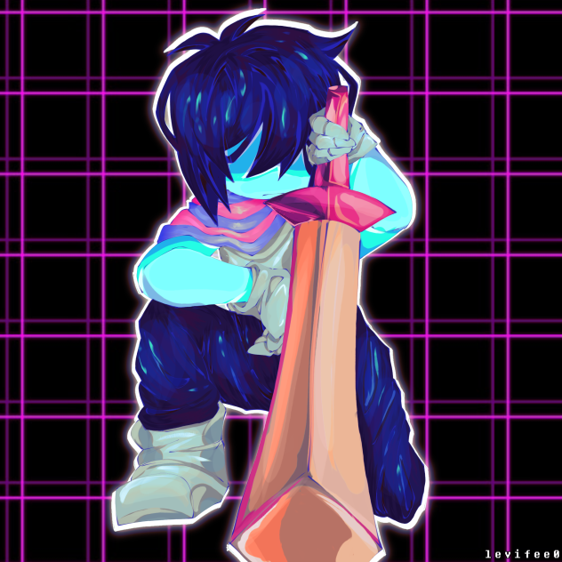 Deltarune Kris ! - ibisPaint