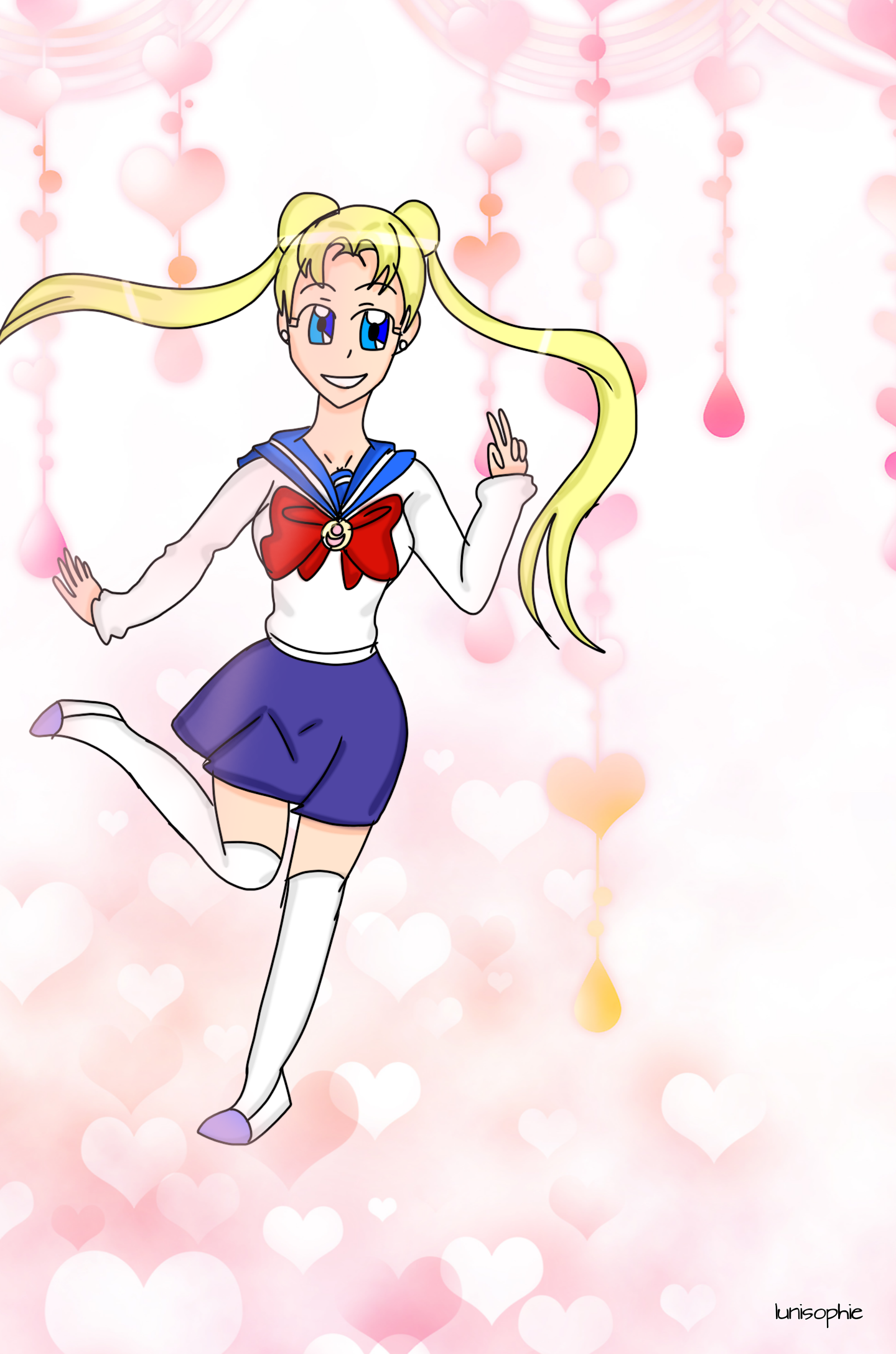sailor moon(usagi tsukino) - ibisPaint