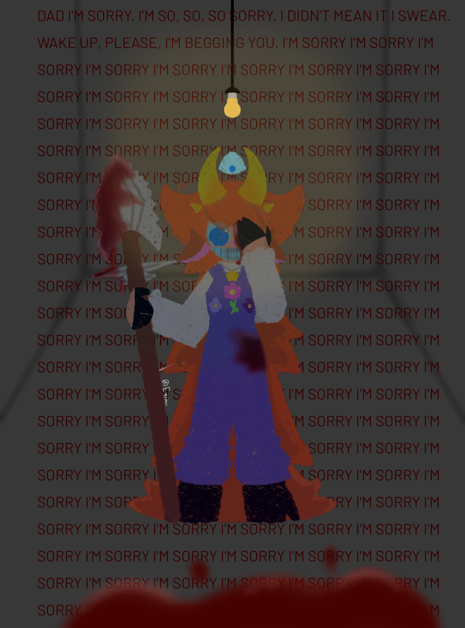 I'M SORRY I'M SORRY I'M SORRY... - ibisPaint