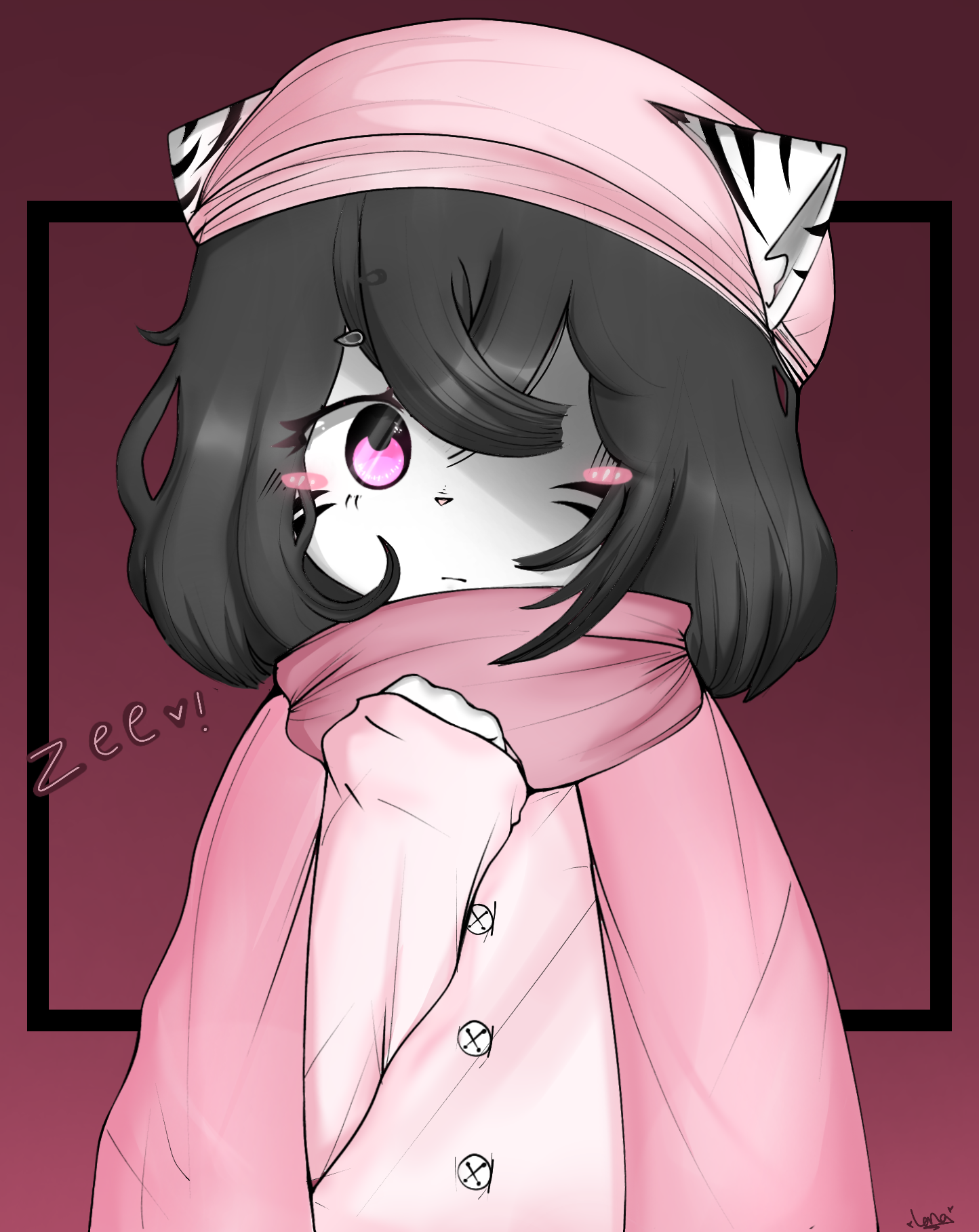 Zee 💗🎶 piggy roblox - ibisPaint