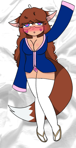 (SUGGESTIVE) Isabelle Body Pillow - ibisPaint