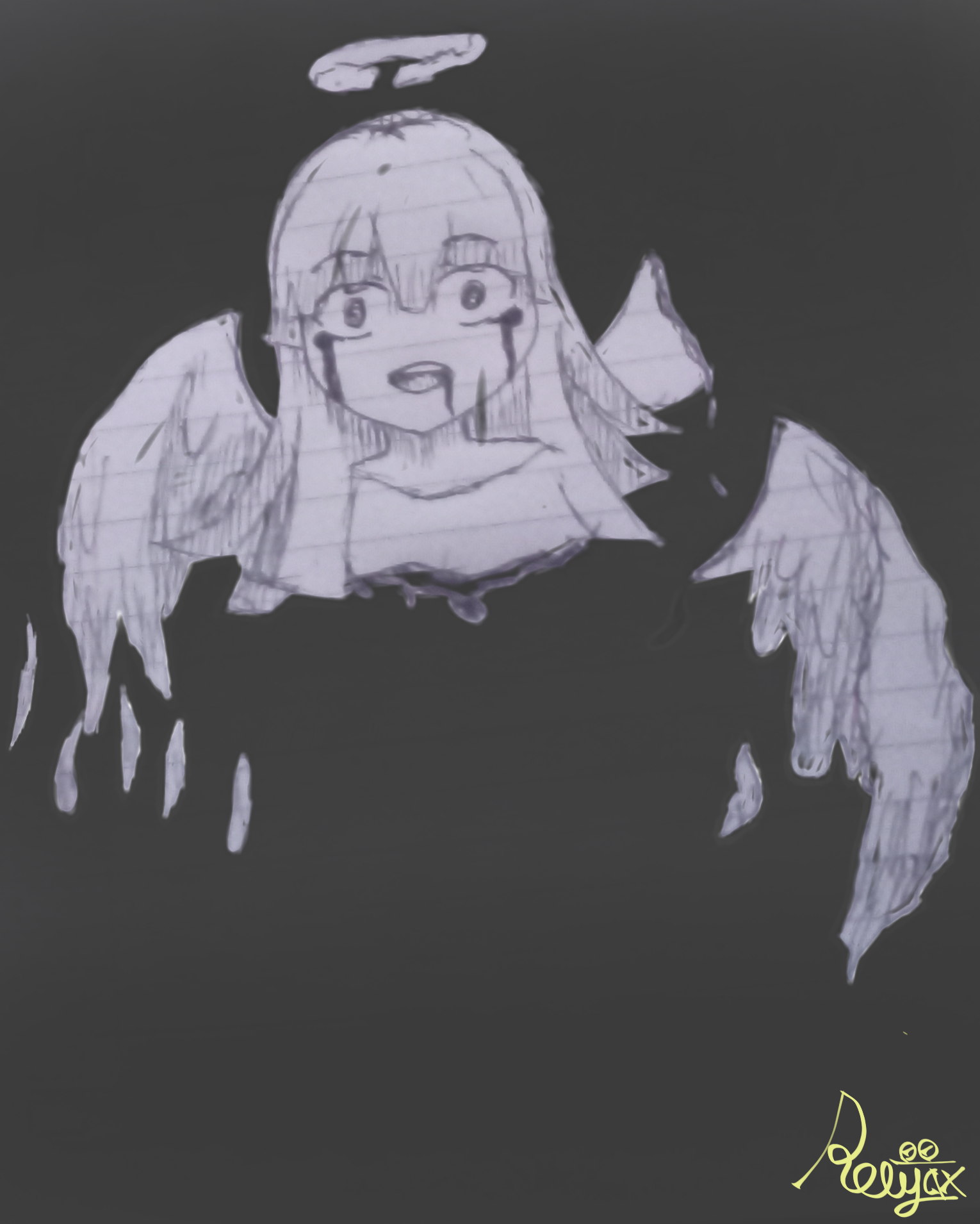 Angel broken heart 💔 - ibisPaint