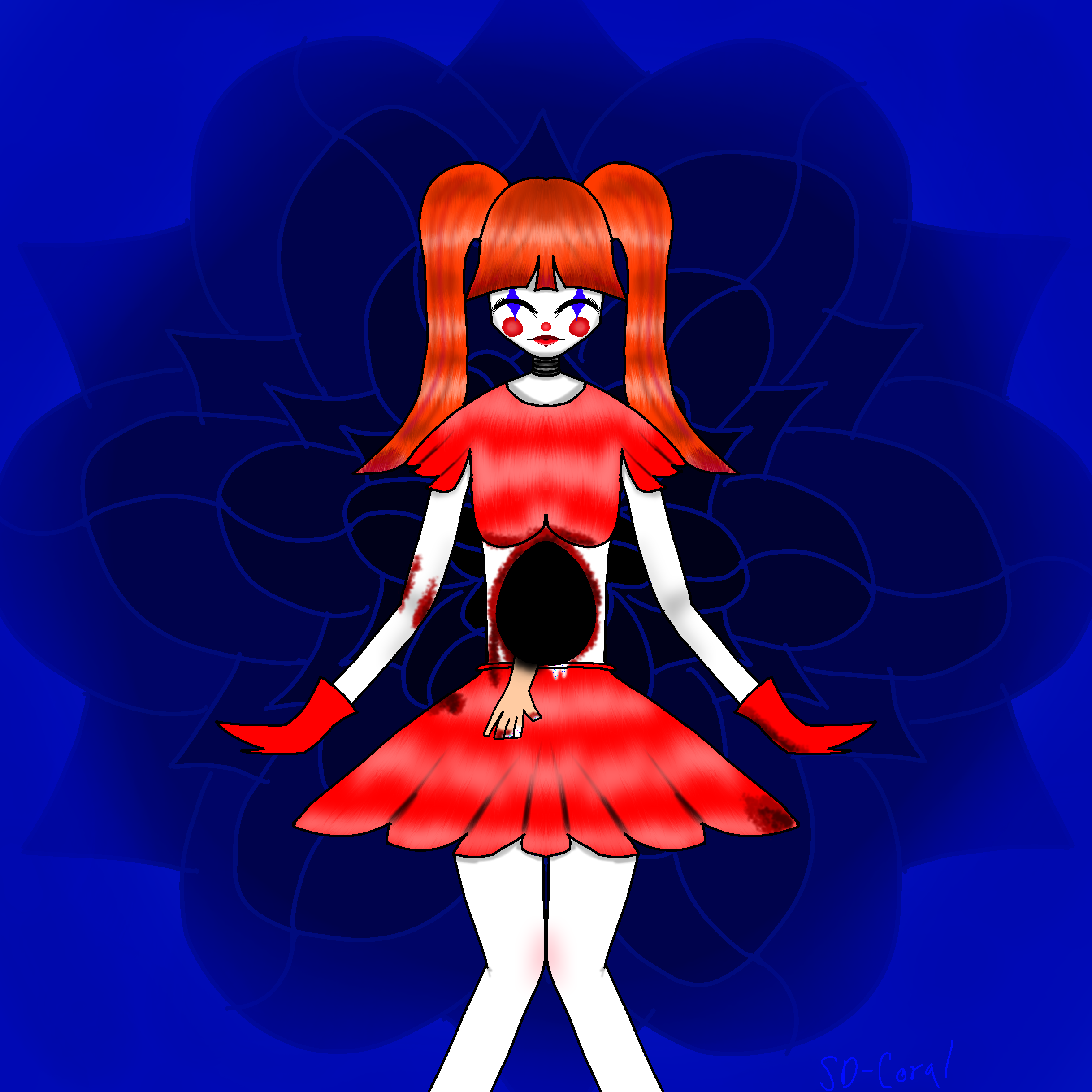 Circus baby gore - ibisPaint