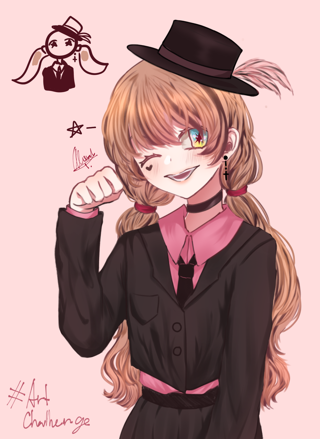 Did an Art challenge from TT - ibisPaint