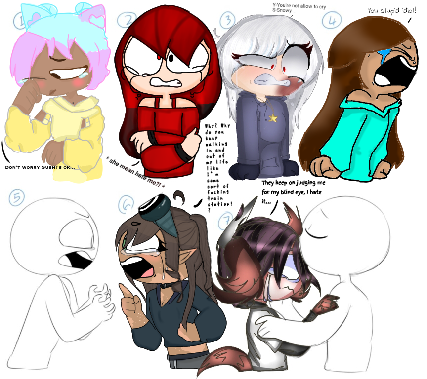 crying collab - ibisPaint