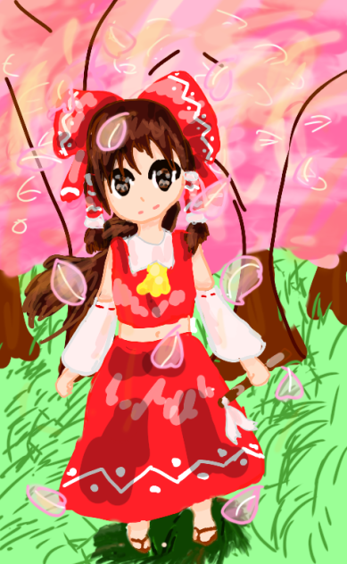 Reimu - ibisPaint