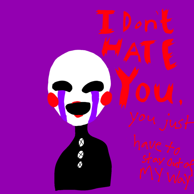 The puppet from fnaf (fan art) - ibisPaint