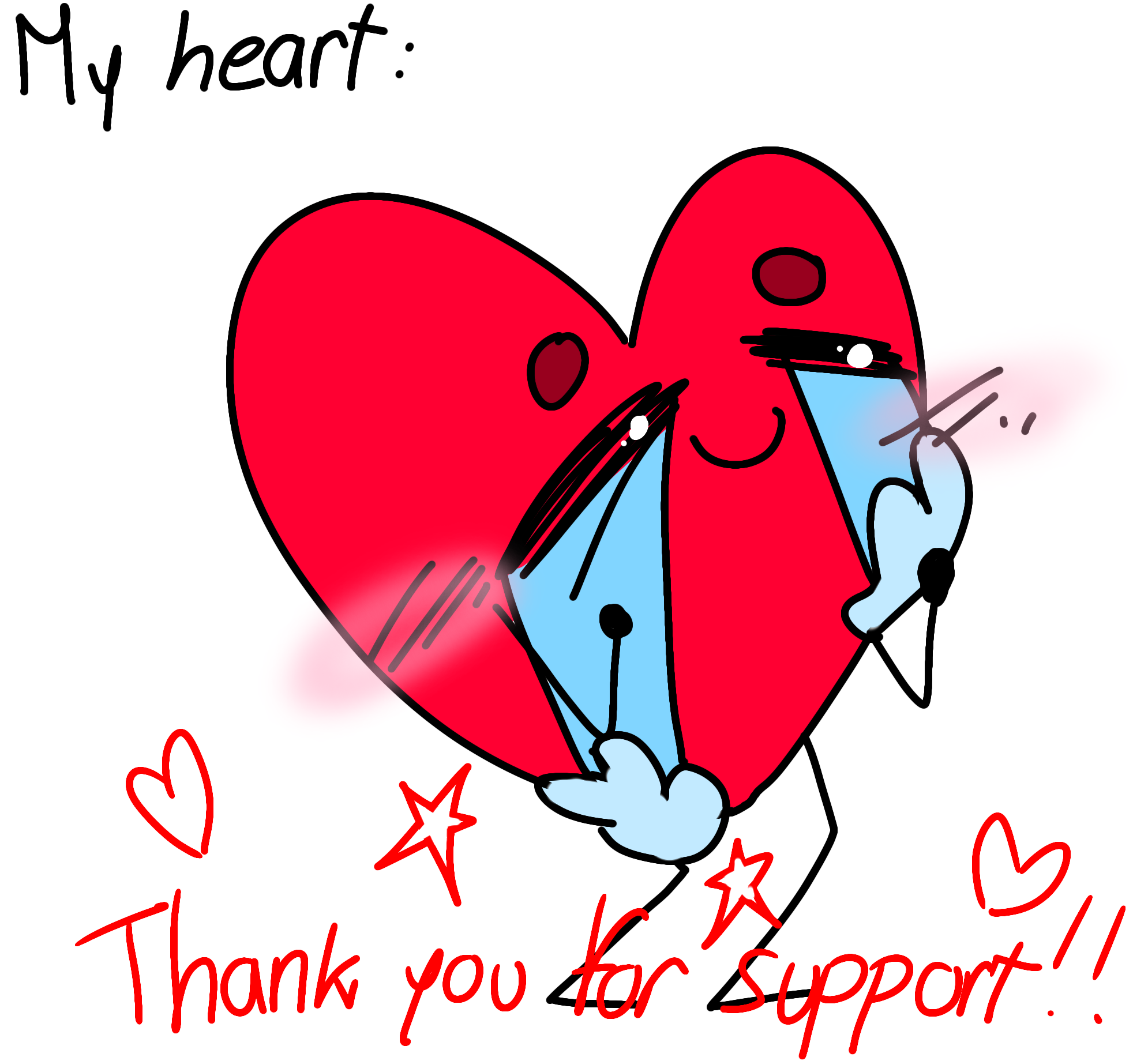 My heart UvU ☆♡☆♡☆♡♡☆ - ibisPaint