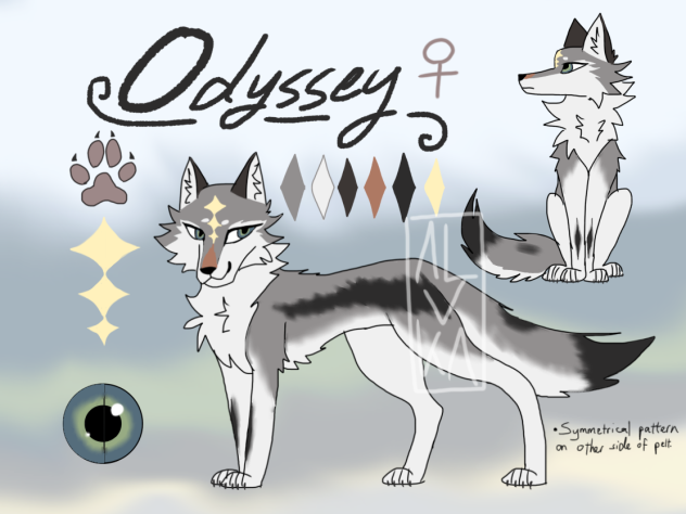 Odyssey reference sheet - ibisPaint