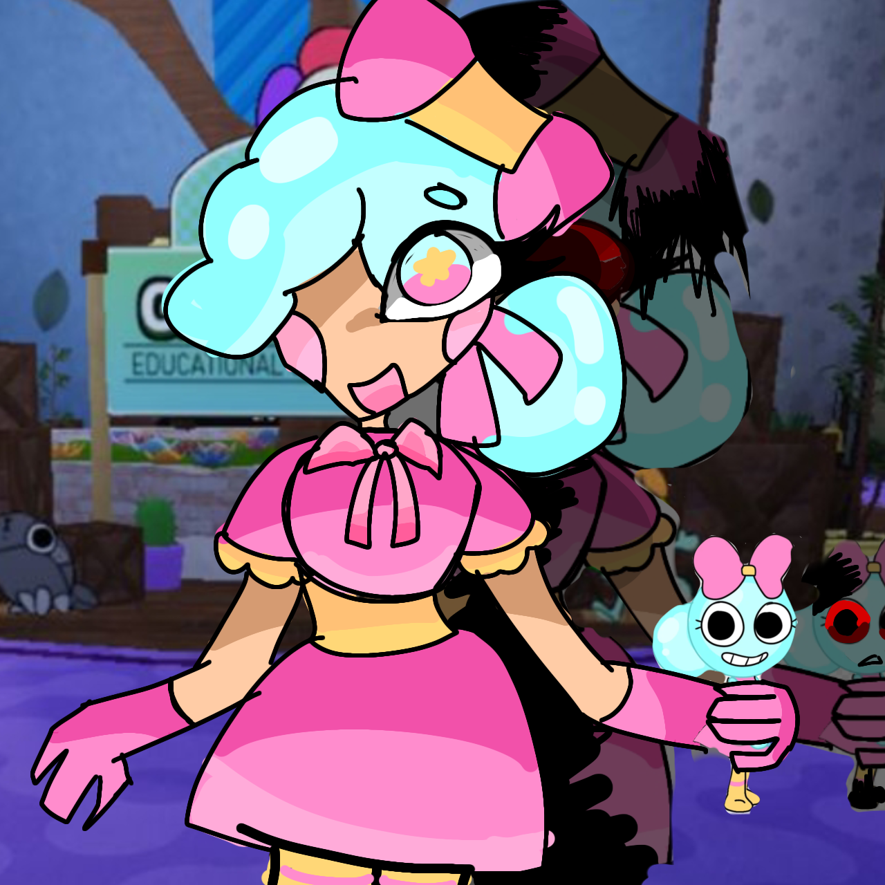 poppy from dandy's world! - ibisPaint