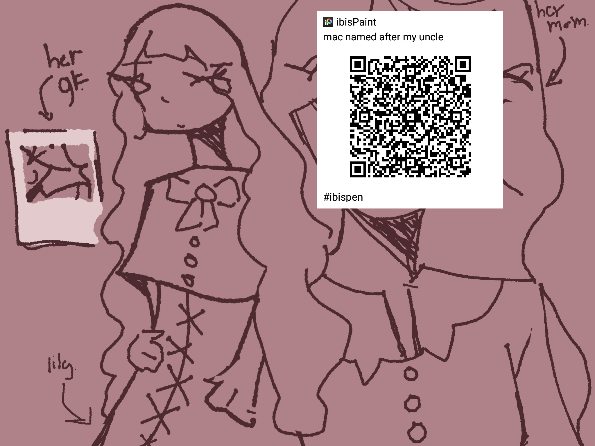 mac named after my uncle - ibisPaint