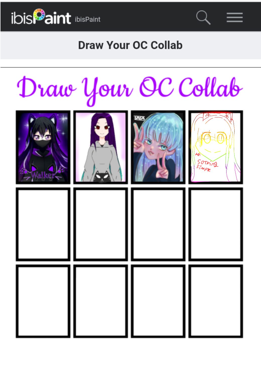 draw one of your OCs - ibisPaint