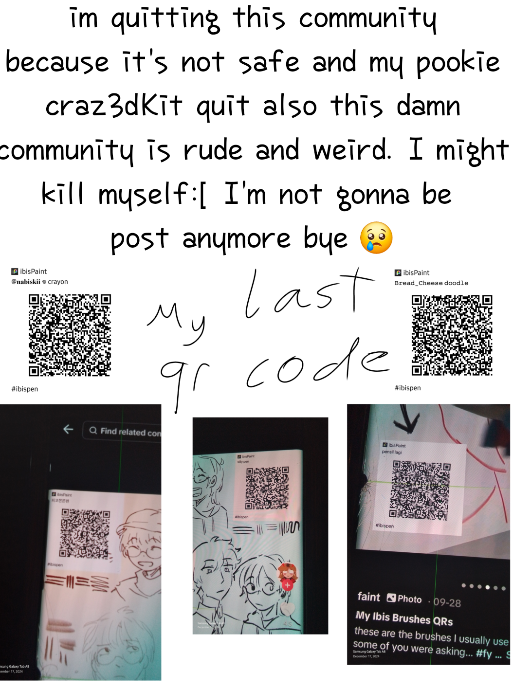 my last words.. - ibisPaint