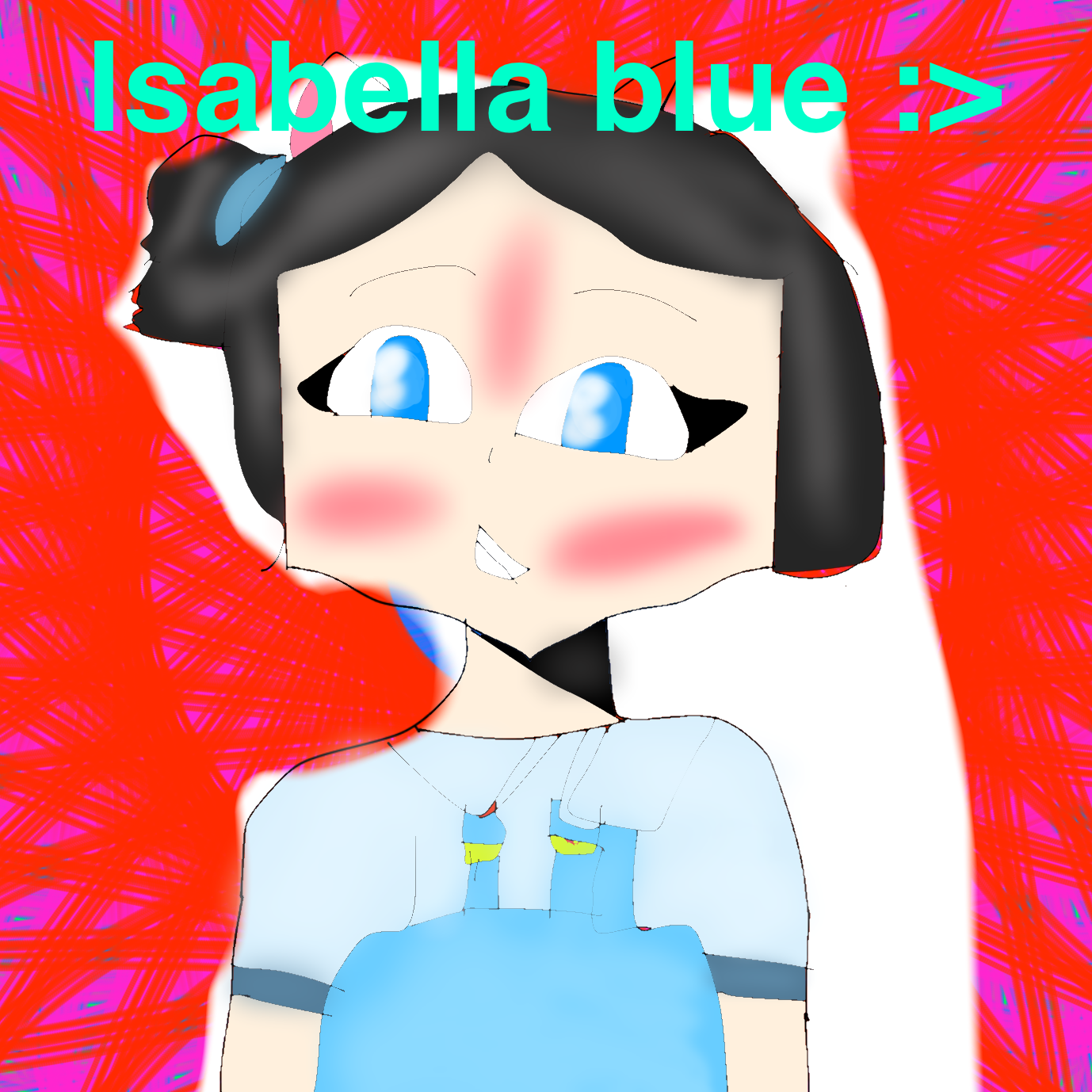 Gift for Isabella blue - ibisPaint