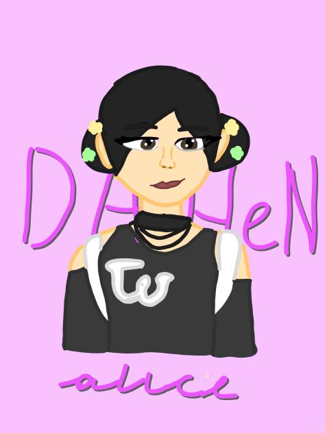 Дахенка из twice Dahen from Twice - ibisPaint