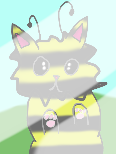 kitten Bee - ibisPaint