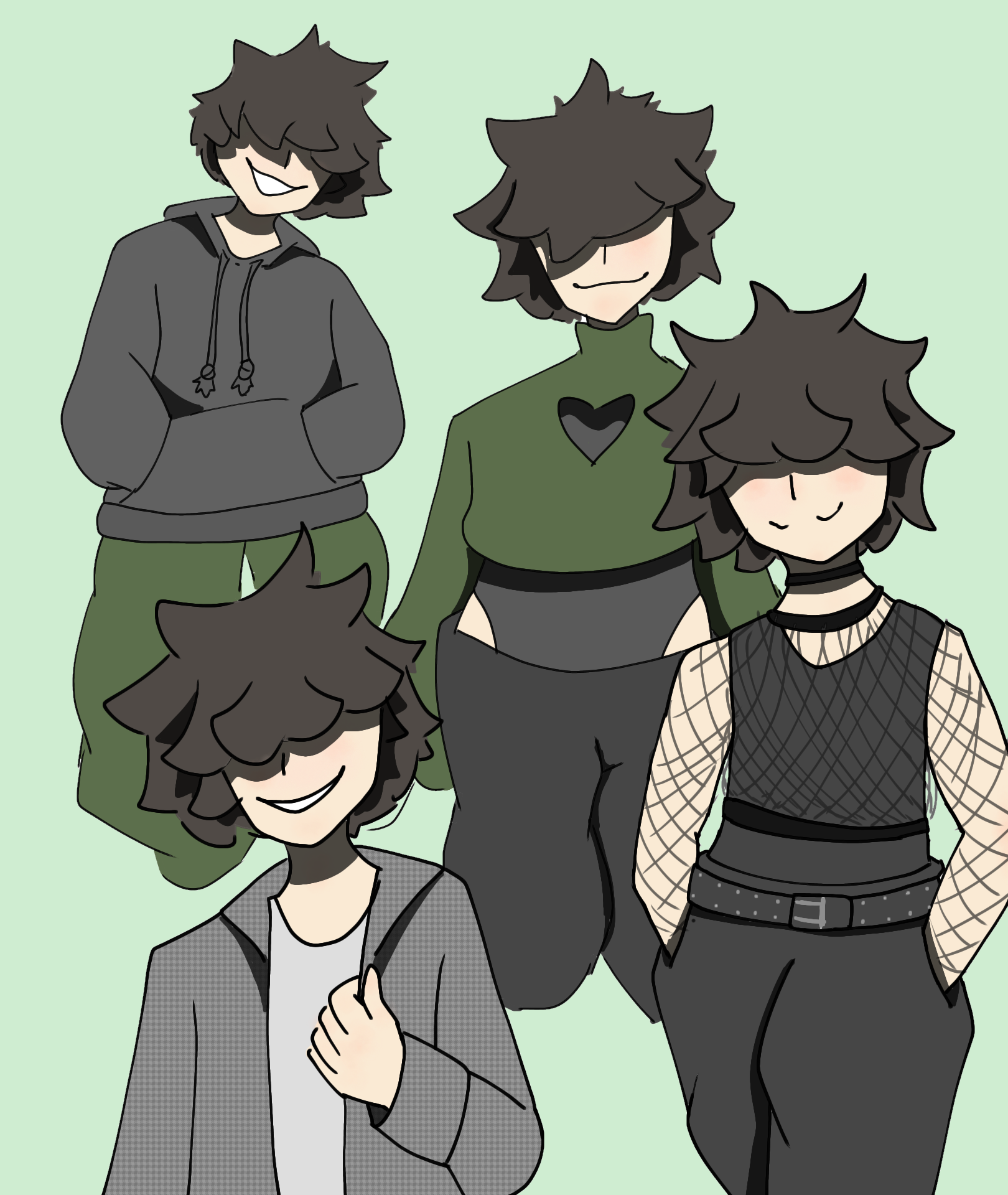 some outfits - ibisPaint