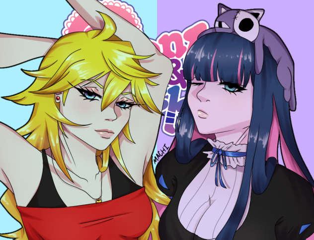 panty and stocking - ibisPaint
