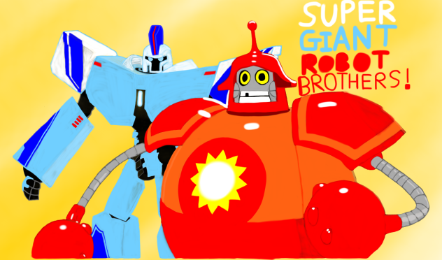 Super giant robot brothers! 2023 2024 - ibisPaint