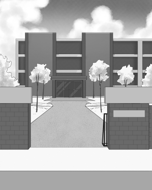 school gate - ibisPaint