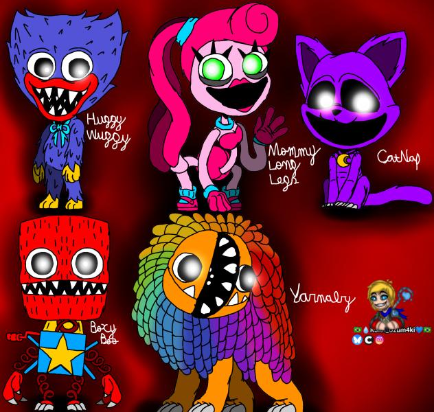 Poppy Playtime - Chibi Monsters - ibisPaint