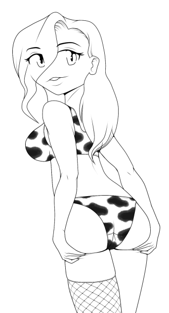 Daedalus Cowkini Booty - ibisPaint