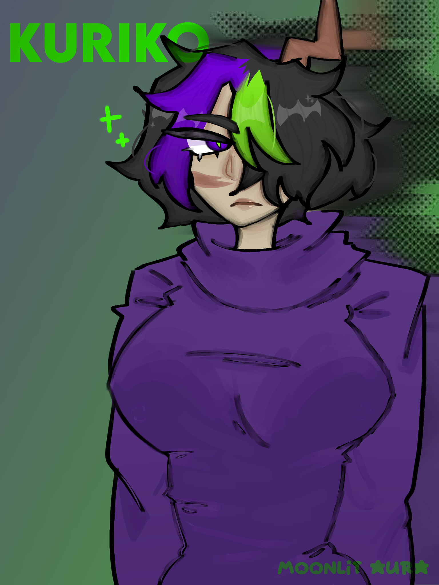 new oc kuriko - ibisPaint