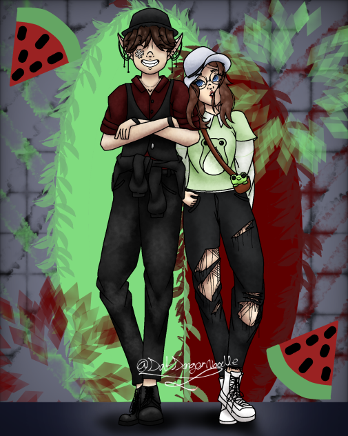 Comm for Flame and Nuts - ibisPaint