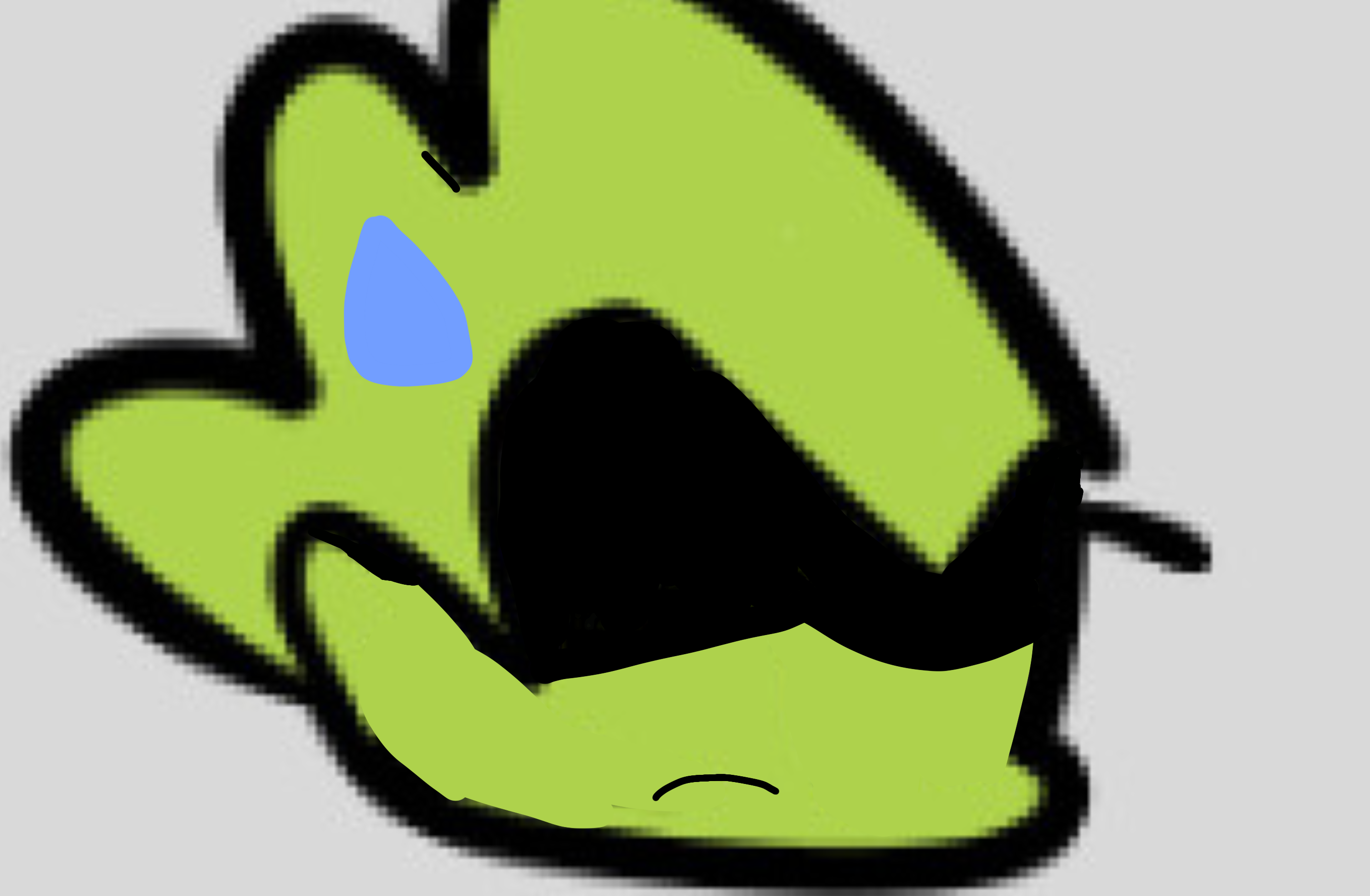 pico death icon inspired by I'd upside - ibisPaint