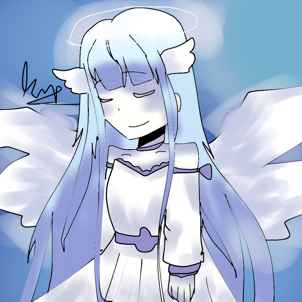 Hidden Angel(oc) - ibisPaint