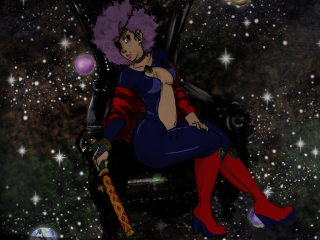 African goddess - ibisPaint