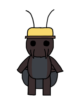 Ant with cap - ibisPaint