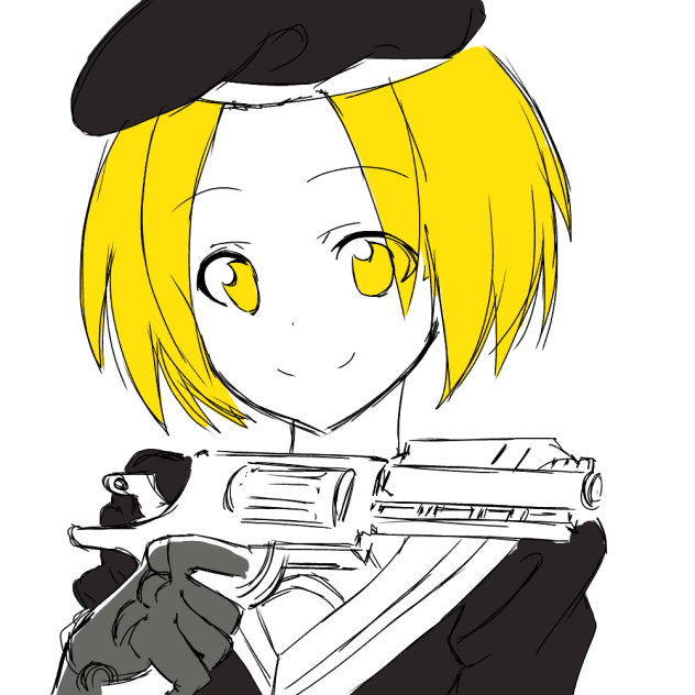 Revolver anime gurr - ibisPaint