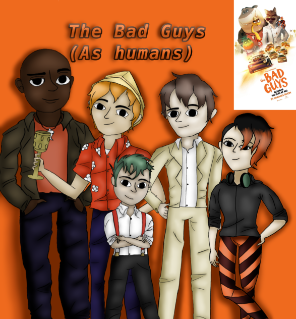 The Bad guys as humans - ibisPaint