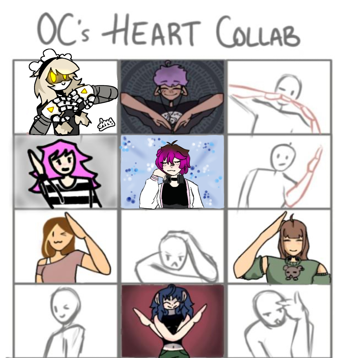 Ocs Heart Collab - ibisPaint