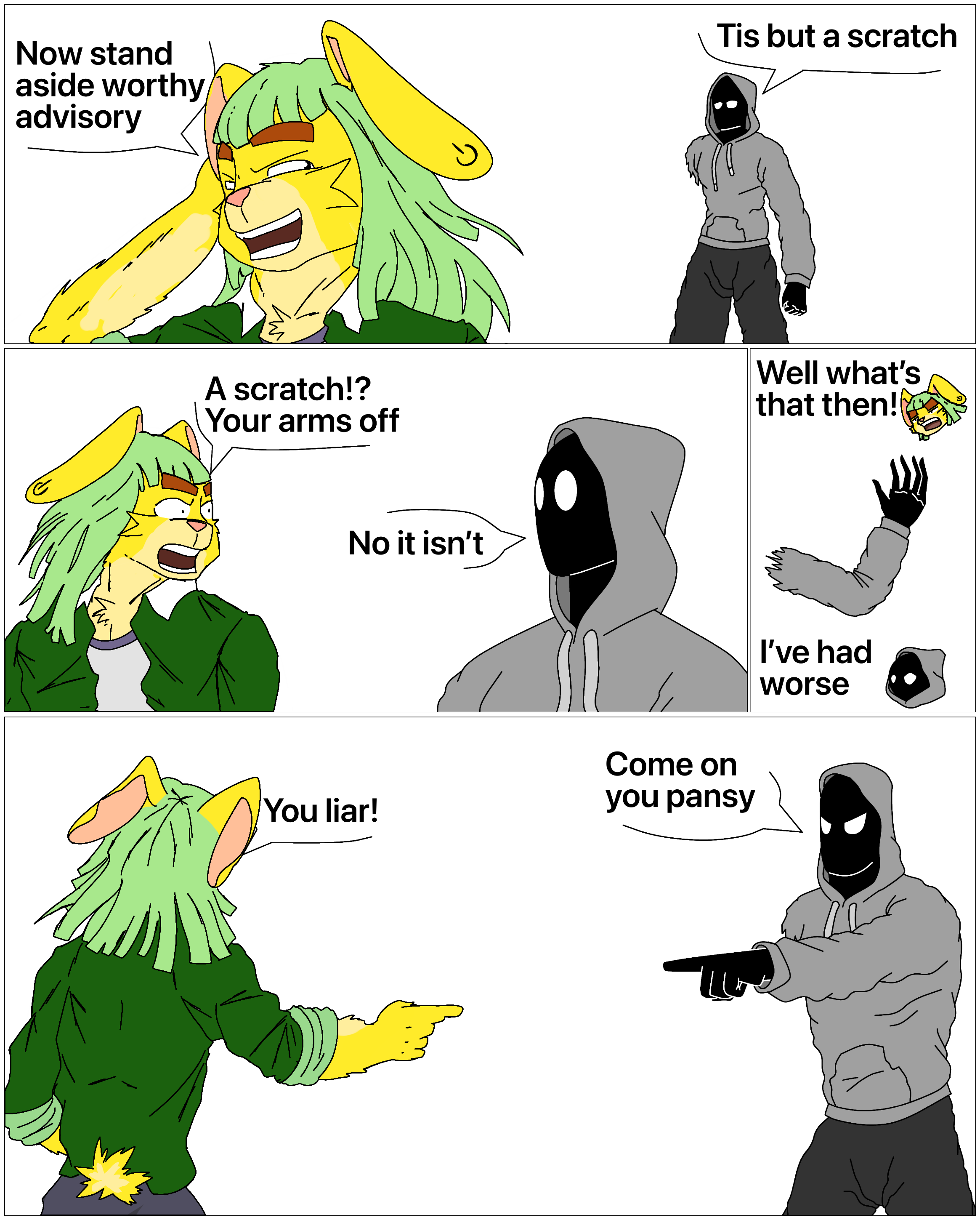 Just a scratch huh - ibisPaint