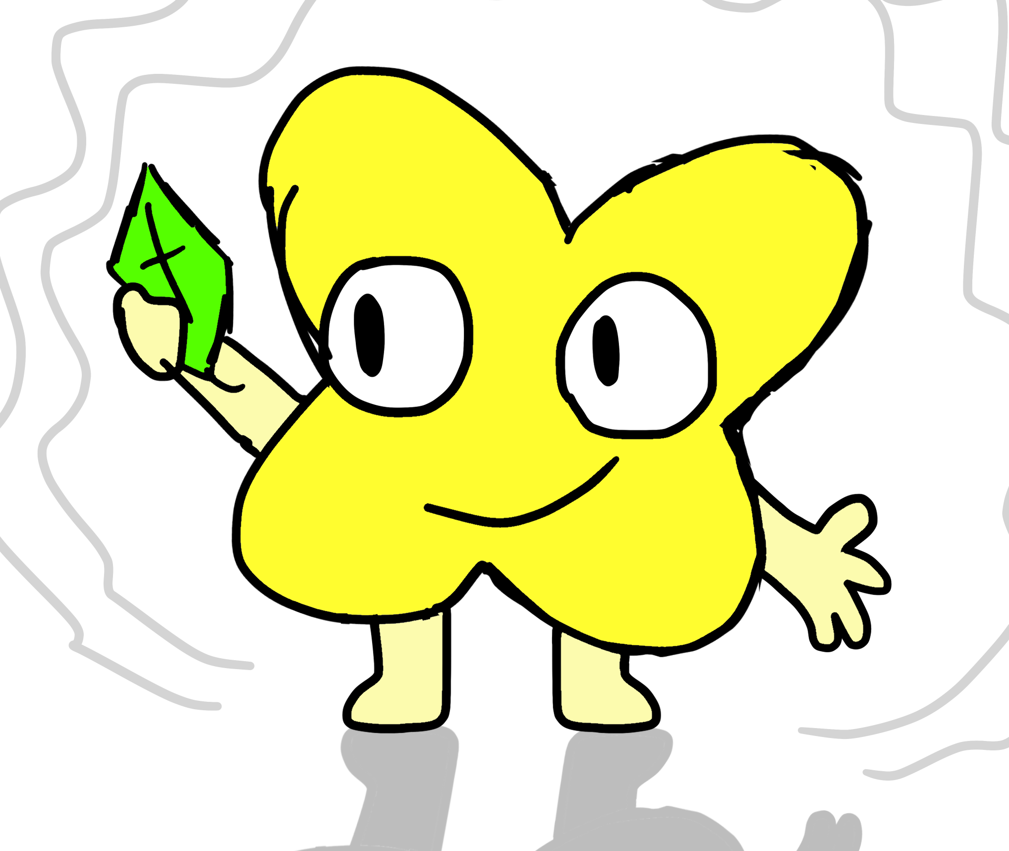 X bfdi!! (Collab with sister) - ibisPaint