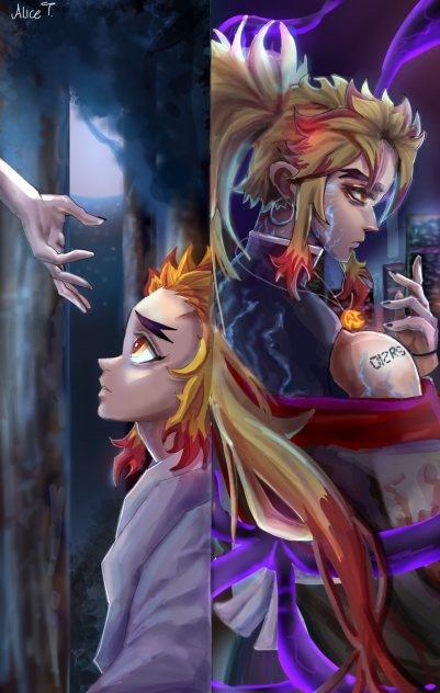 Senjuro Rengoku - ibisPaint