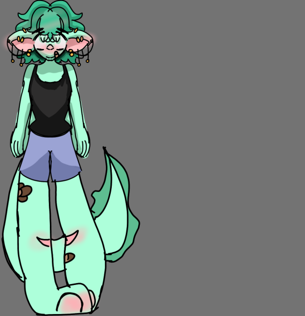 Lil alien 🫸🤛 - ibisPaint