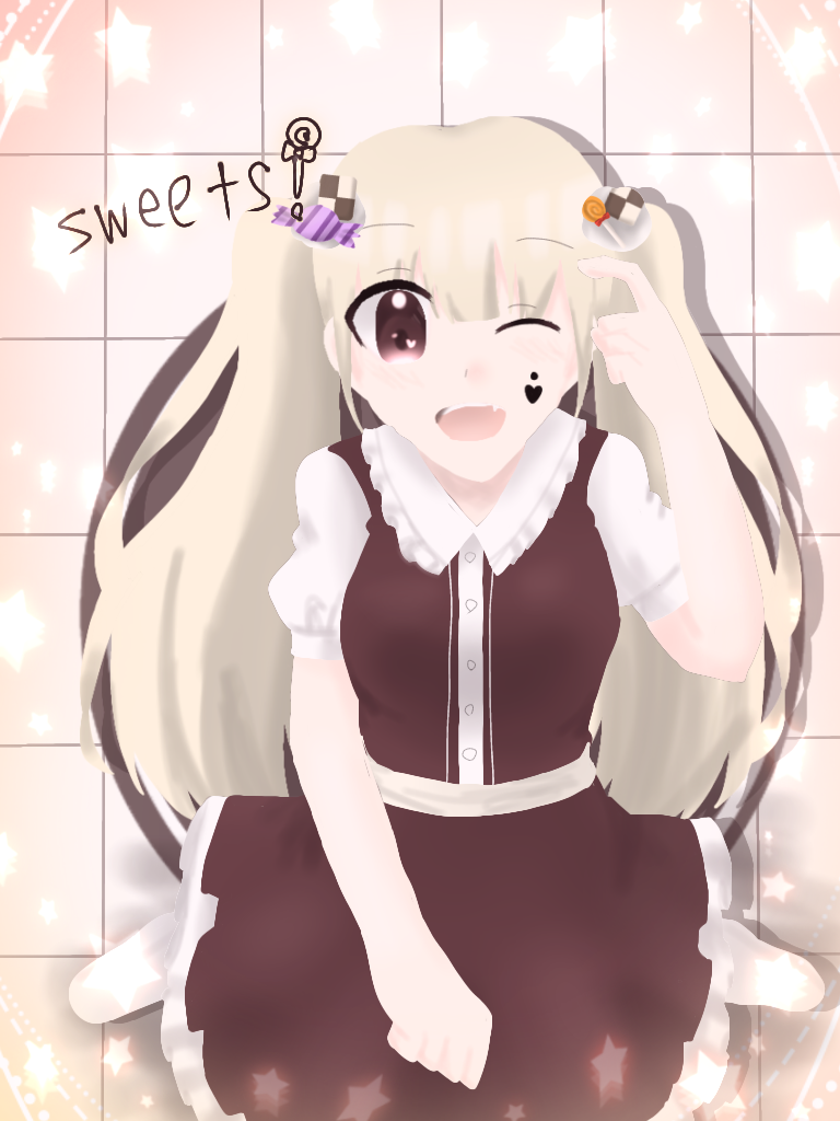 Sweets girl🍪🍬🍭 - ibisPaint