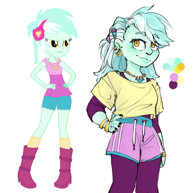MLP EG lyra redesign because COME ON - ibisPaint
