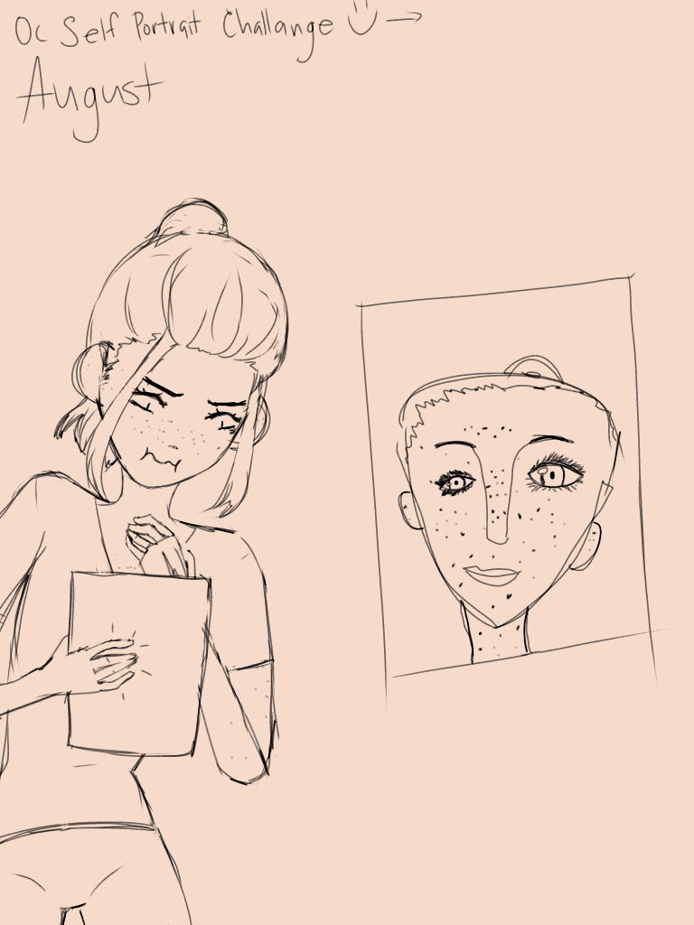 Oc Self portrait challenge - ibisPaint