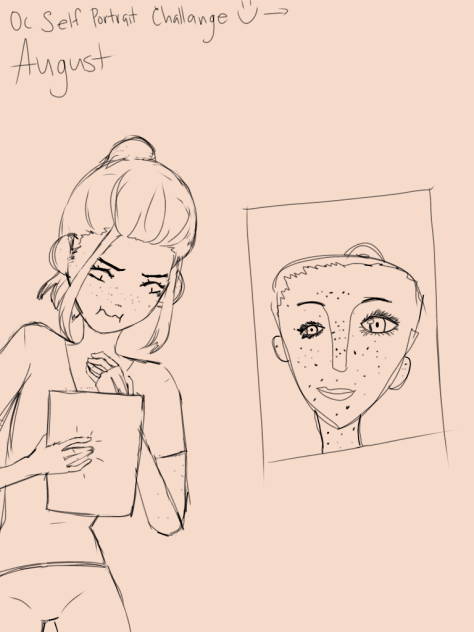 Oc Self portrait challenge - ibisPaint